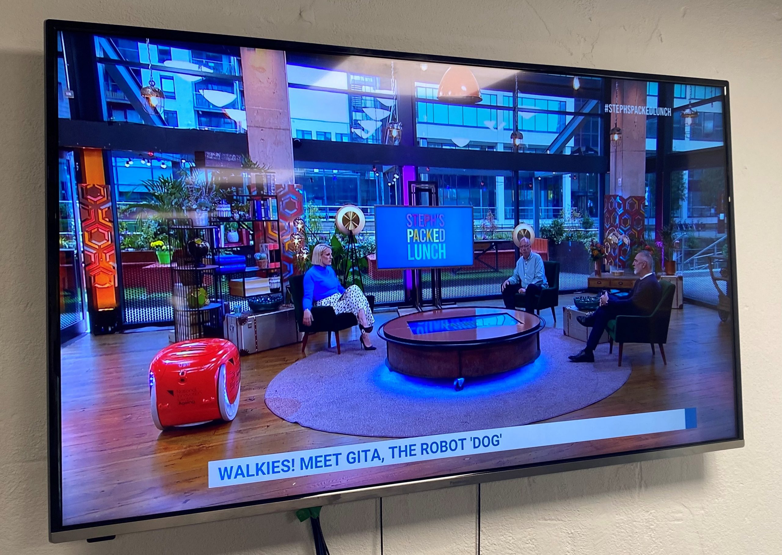 NICA on Steph's Packed Lunch - National Innovation Centre Ageing